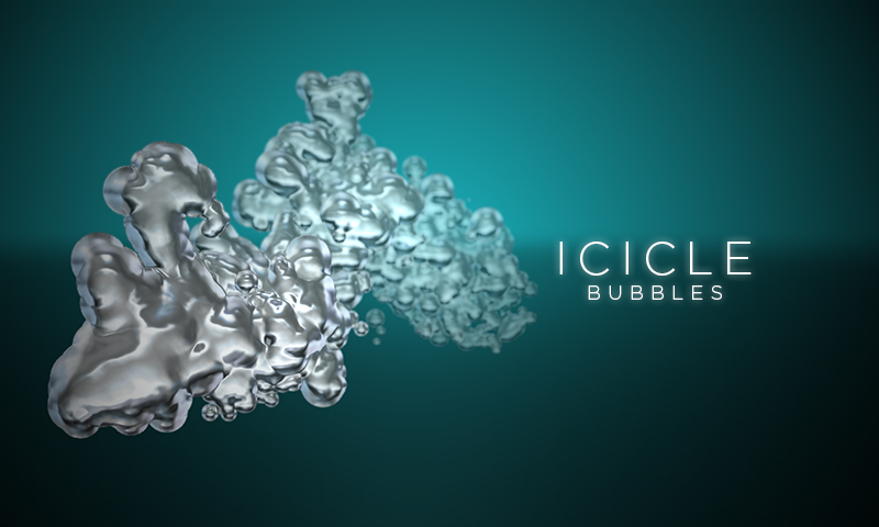 Icicle Bubbles